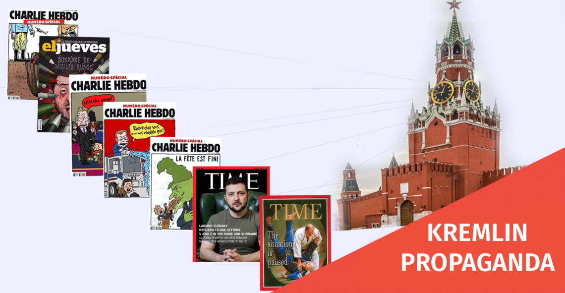 How Does Kremlin Propaganda Fabricate The Covers Of Western Outlets To ...