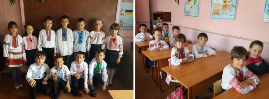 Распространяется фотофабрикация, будто школьников в Украине заставляли ...